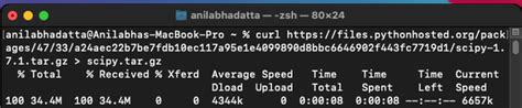 How To Install Scipy In Python On Macos Geeksforgeeks
