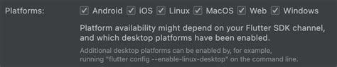 Remove Platform Availability Might Depend On Your Flutter SDK Channel Warning Issue