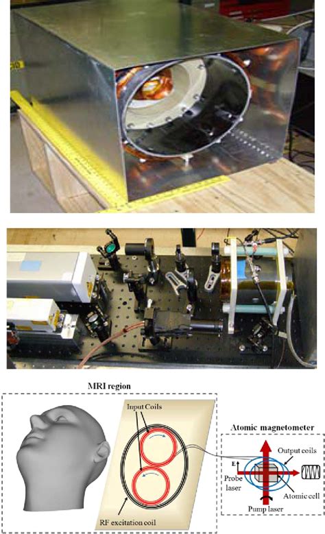 Figure 1 From Magnetic Resonance Imaging Of The Human Brain With An Atomic Magnetometer