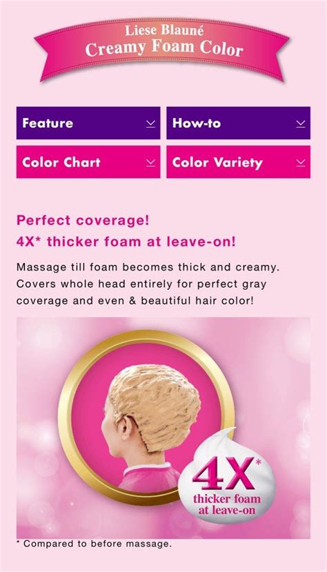 Liese Blaune Creamy Foam Color Grey Hair Coverage Beauty And Personal