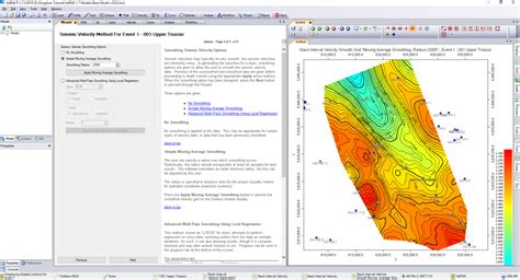 How To Use Kriging With External Drift Velpak Seismic Inversion