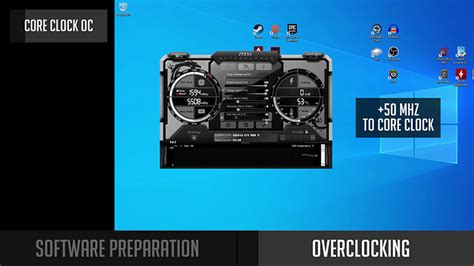 How To Overclock Gpu In Step By Step Guide On To Overclock A Graphics Card With Msi