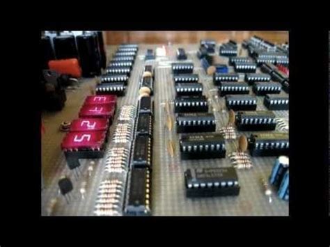 Build Your Own Computer CPU Using Digital Logic Memory Before Microprocessors APOLLO
