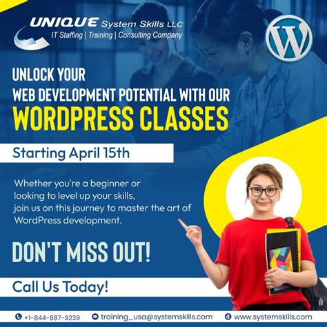 Unique System Skills Llc On Linkedin Webdevelopment Wordpressclasses