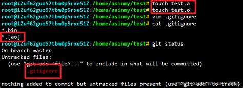 git linux环境 ：忽略文件 gitignore linux端git ignore csdn博客