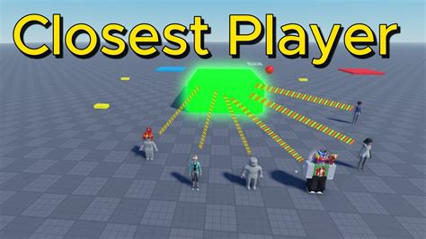 Roblox Lua Basics Find The Closest Player To Any Target Youtube