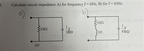 Calculate Circuit Impedance A ﻿for Frequency
