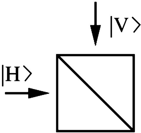 Two Photons With Orthogonal Polarization Are Incident Each At Every Of Download Scientific