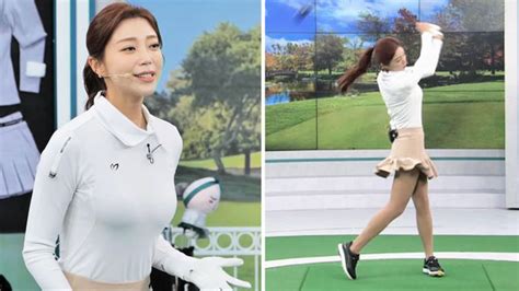 Sbs골프 아카데미 김가형 레슨 몸은 뒤로 왼팔은 목표 오른팔은 간결하게 접기 Sbs Golf
