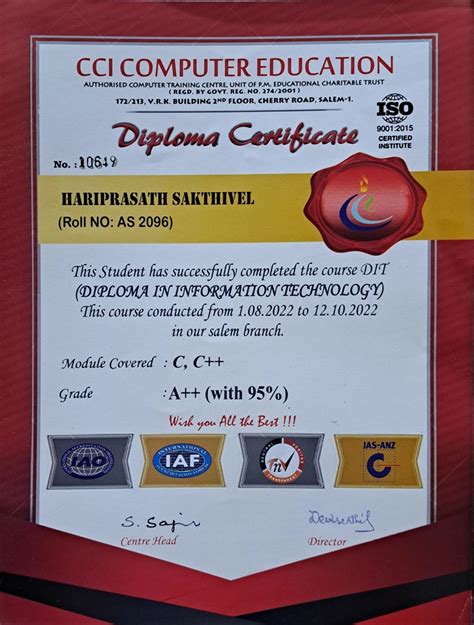 Hariprasath S On Linkedin C C Development Continuouslearning Projects