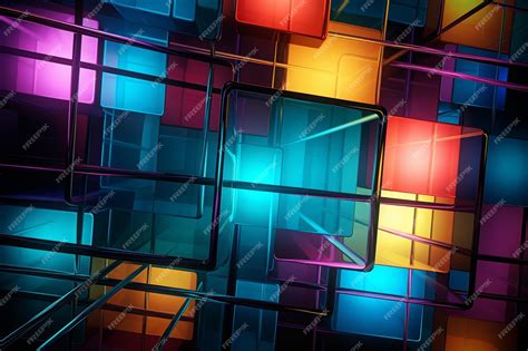 premium ai image chronicles of futuristic patterns a symphony of