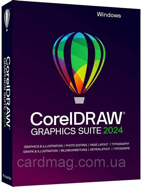 Coreldraw Graphics Suite Technician 2024 Lifetime на 2 Windows ПК Пожизненный лицензионный