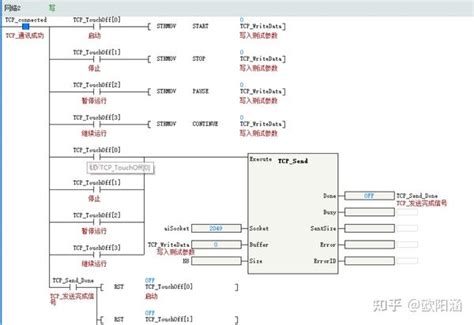 网络调试助手作为服务器与汇川Easy PLC作为客户端进行通信和数据交互 知乎
