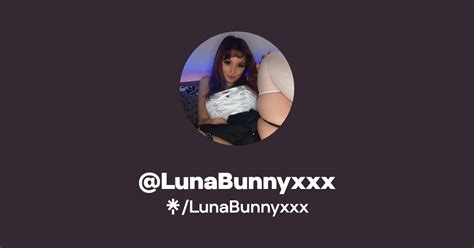 Lunabunnyxxx Find Lunabunnyxxx Onlyfans Linktree
