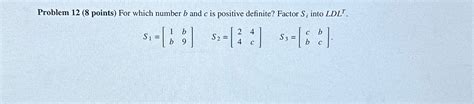 Solved Problem Points For Which Number B And C Is Chegg Com