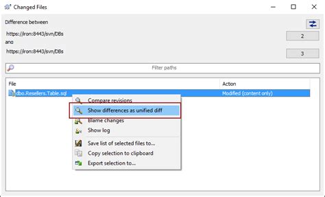 Revision History Of An Object Change In A SQL Database Using Subversion