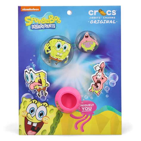 Spongebob Bubble Jibbitz 5 Pack Devon