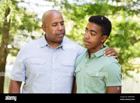 Father And Son Talking