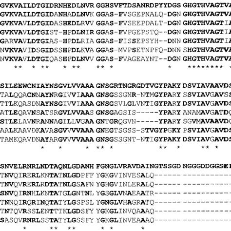Amino Acid Sequence Alignment Of Subtilisins Sources Aligned Sprc Download Scientific Diagram