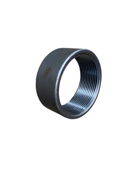 Half Socket Black Steel Pipe Fittings Bsp Thread Thornado