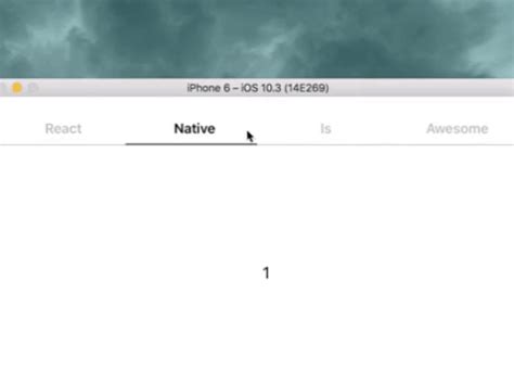Top Bar Navigator For React Native Reactscript