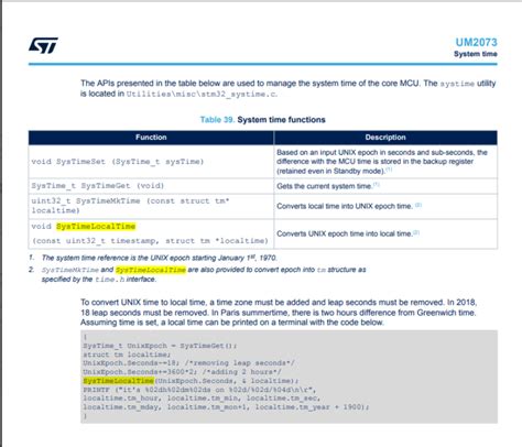 Stm32wl55 Getting Devicetime Millisecond Resolutio Stmicroelectronics Community
