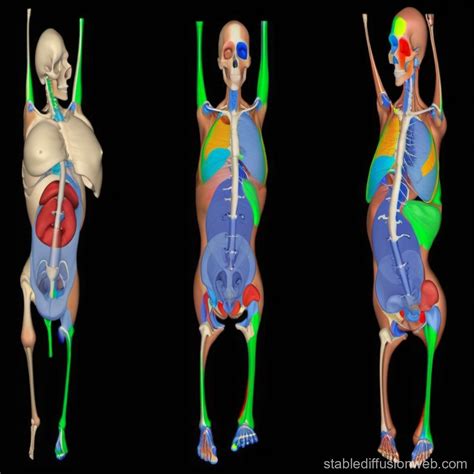 CT Scan Image Whole Body Segmentation Stable Diffusion Online