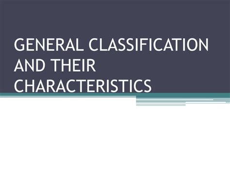 Classifying Methods Pptx