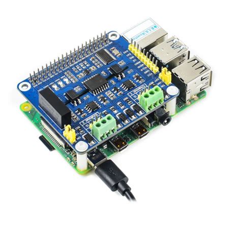 Waveshare 2kanálový Izolovaný Rozšiřující Hat Rs485 Pro Raspberry Pi Rpishop Cz