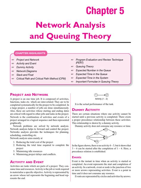 Queuing Theory Pdf Expected Value Applied Mathematics