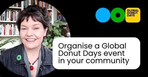 calling all local organisers organise a global donut days event deal
