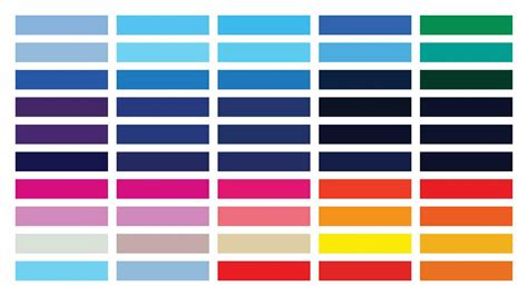 Vibrant Rgb Spectrum With Warm And Cool Tones In A Flat Design 34727251 Vector Art At Vecteezy