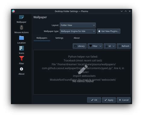 Not Working Issue Catsout Wallpaper Engine Kde Plugin GitHub