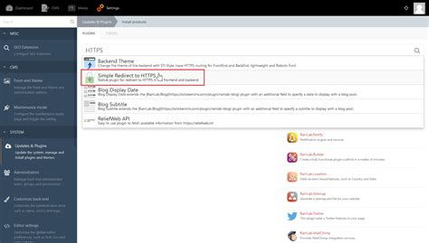 Force HTTPS In OctoberCMS With RedirectToHTTPS InMotion Hosting