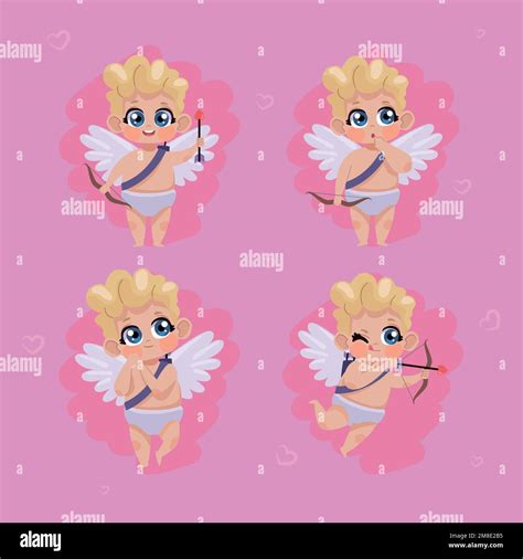 The Four Angels Stock Vector Images Alamy