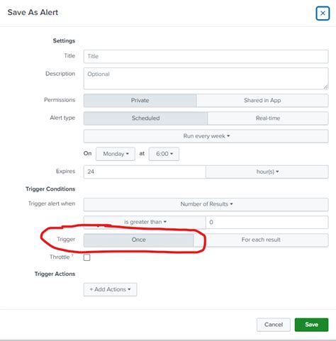Only One Alert Needs To Be Triggered In The Alert Splunk Community