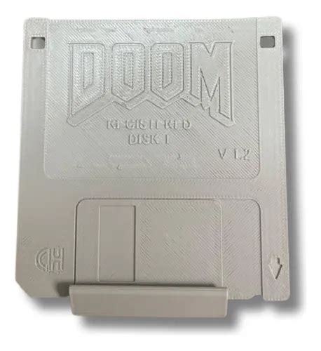 Disquete Doom Para Decoração Geek Parcelamento Sem Juros