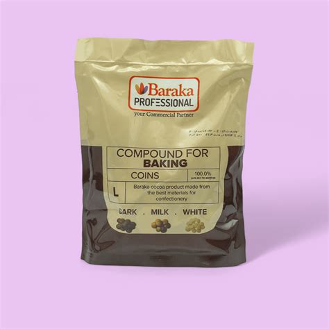 شکلات سکه ای باراکا تلخ لوازم قنادی بزرگمهر