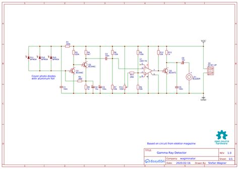 Bpw34 Gamma Ray Detector Oshwlab