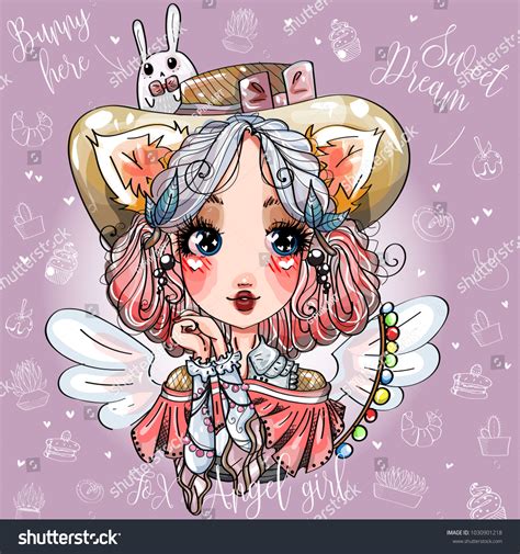 Cute Anime Girl Angel Telegraph