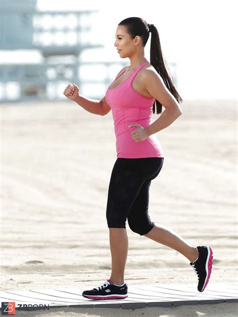 Kim Kardashian Skechers Commercial Set In Santa Monica ZB Porn