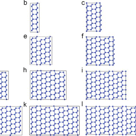 Original Si 111 Plane Slabs Of 1−12 Layers A 1 Layer B 2 Layers