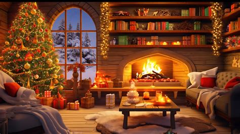 크리스마스 장식의 거실 벽난로 크리스마스 장식 꾸미다 배경 일러스트 및 사진 무료 다운로드 Pngtree