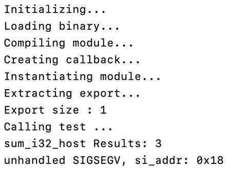 Fail To Get The Correct Result When Calling Host Function · Issue
