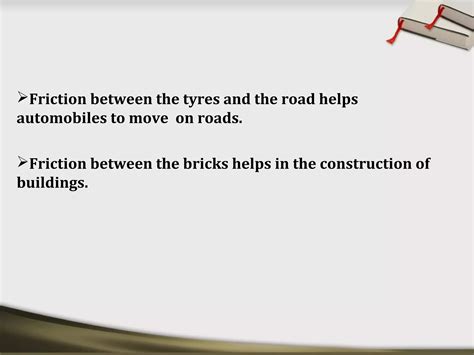 Class 8 Chapter 12 Friction Ppt