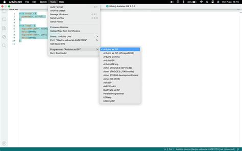 Problem With Programming An Atmega P Via Arduino UNO Rd Party