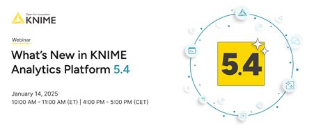 Whats New In Knime Analytics Platform 54 Knime
