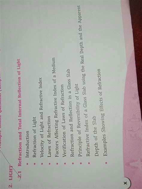 2 Light2 1 Refraction And Total Internal Reflection Of Light Introduc