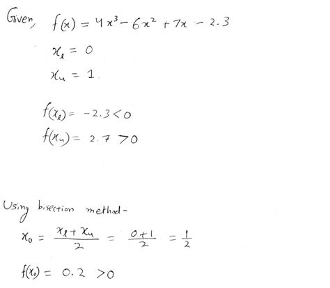 Answered: 1. (5)-Determine the real root of f(x)… | bartleby