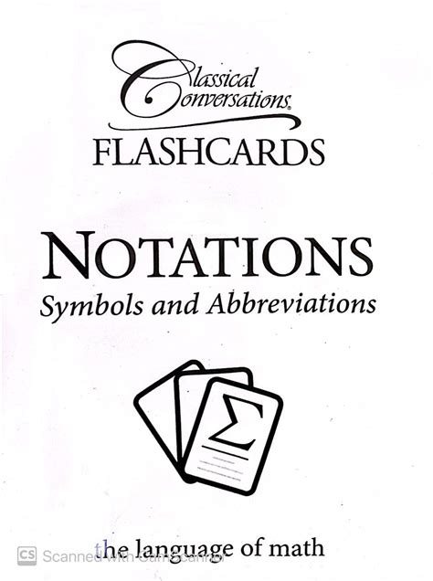 Math Flashcards Addition Multiplication Notation And Fraction Combo